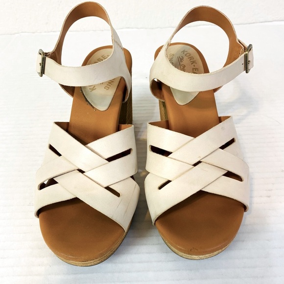 Kork-Ease | Shoes | Korkease Natural Hutton Ankle Strap Platform ...